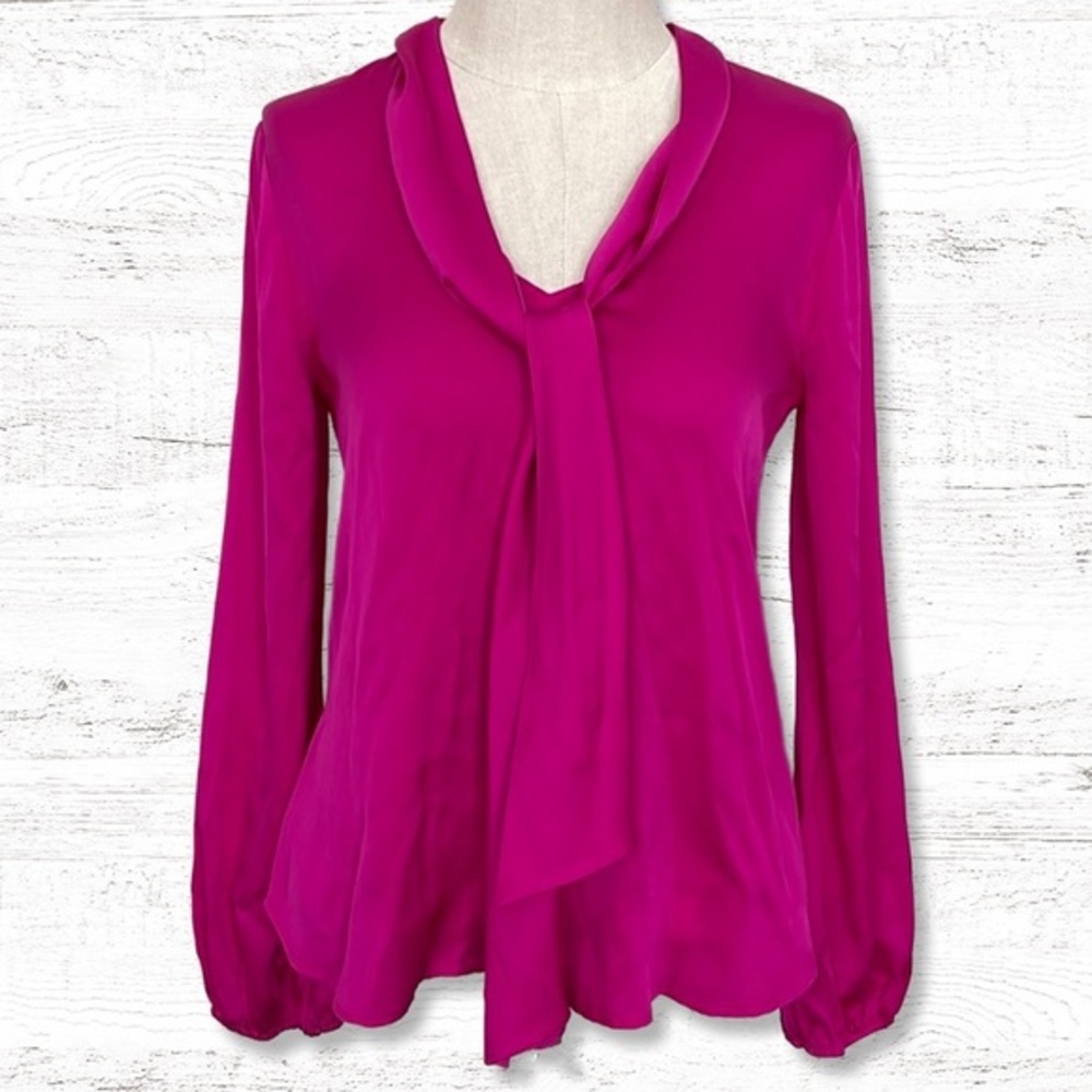 { Trina Turk } - Silk Blouse - Gem